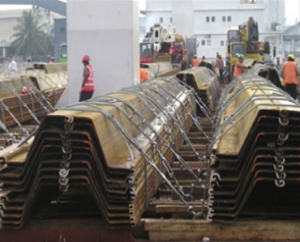 Steel Terminal With Side Loaders | Jurong Port Singapore