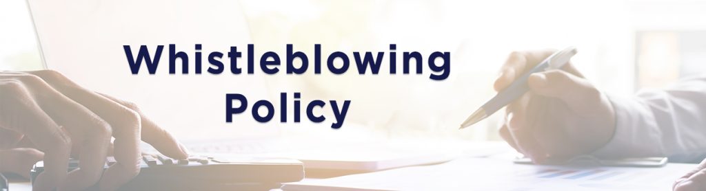 Whistleblowing Policy - Jurong Port