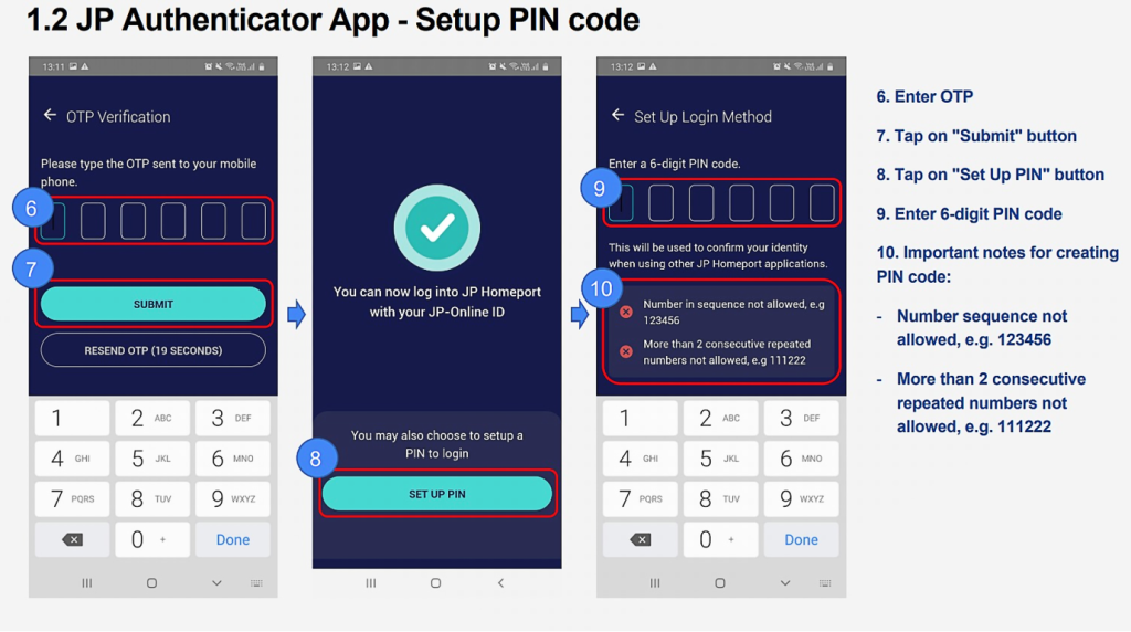 Mobile Apps - Jurong Port